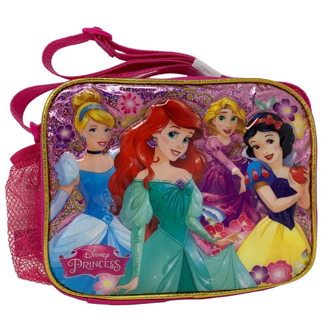 Personalized Disney Princess Soft Insulated Lunch Kit Bag/lunch Box ...