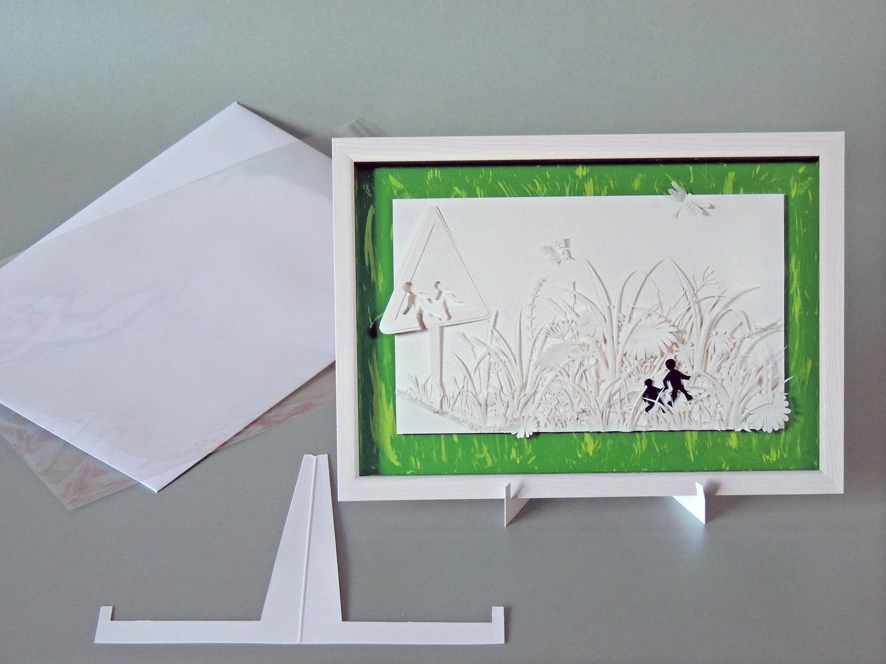 TRUANCY Paper Cut and Paper Sculpture Photographic Reproduction on Art ...