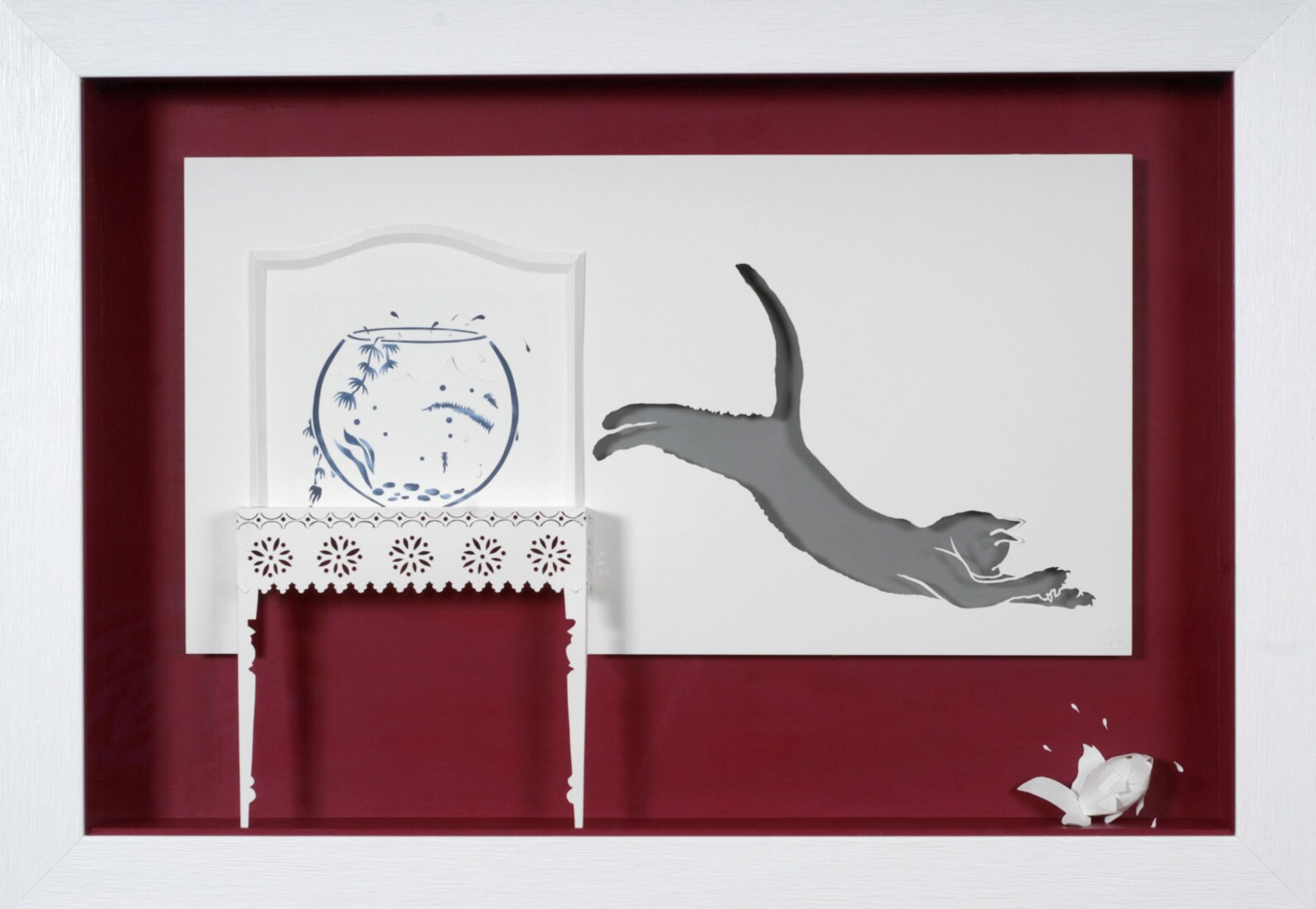 EXPULSION Paper Cut and Paper Sculpture Photographic - Etsy