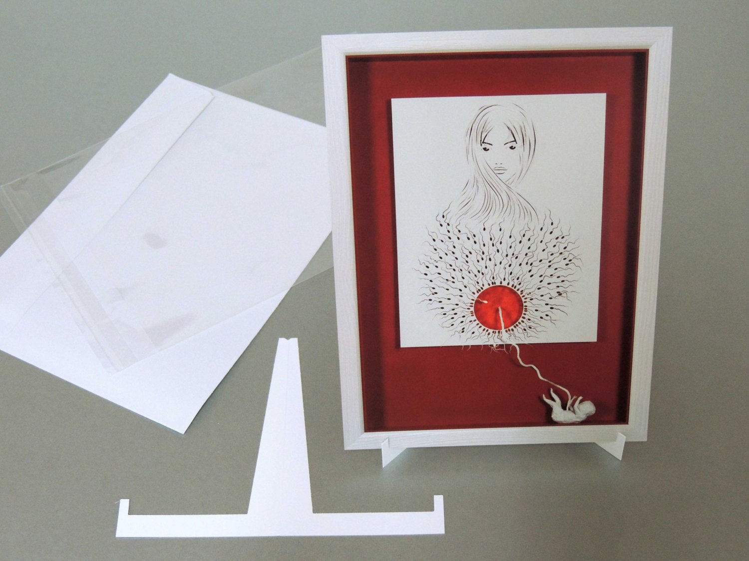 THE CHAMPION Cut and Crumpled Paper Photographic - Etsy