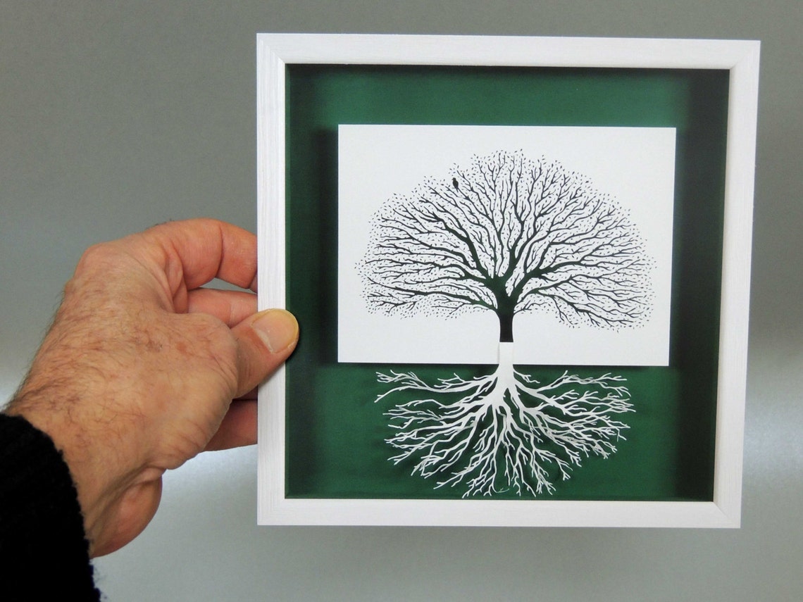 ROOTING Paper Cut and Paper Sculpture Photographic - Etsy