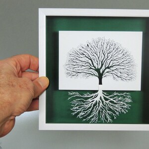 ROOTING - Paper Cut and Paper Sculpture - Photographic Reproduction Art ...