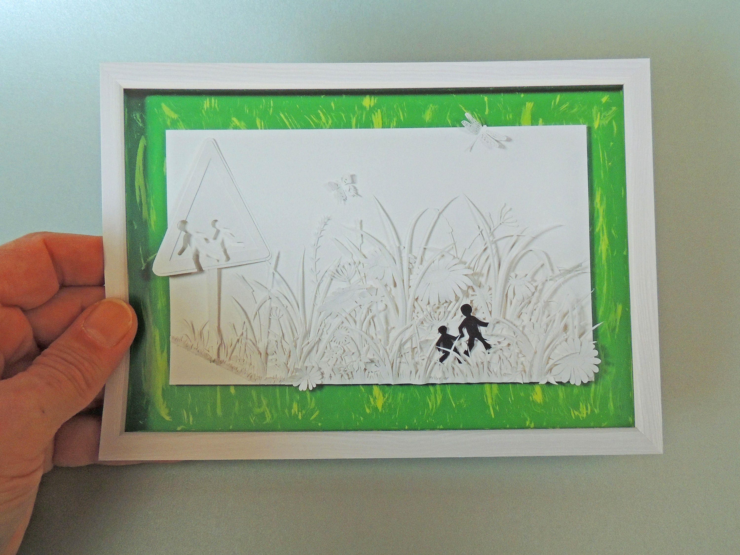 TRUANCY Paper Cut and Paper Sculpture Photographic Reproduction on Art ...