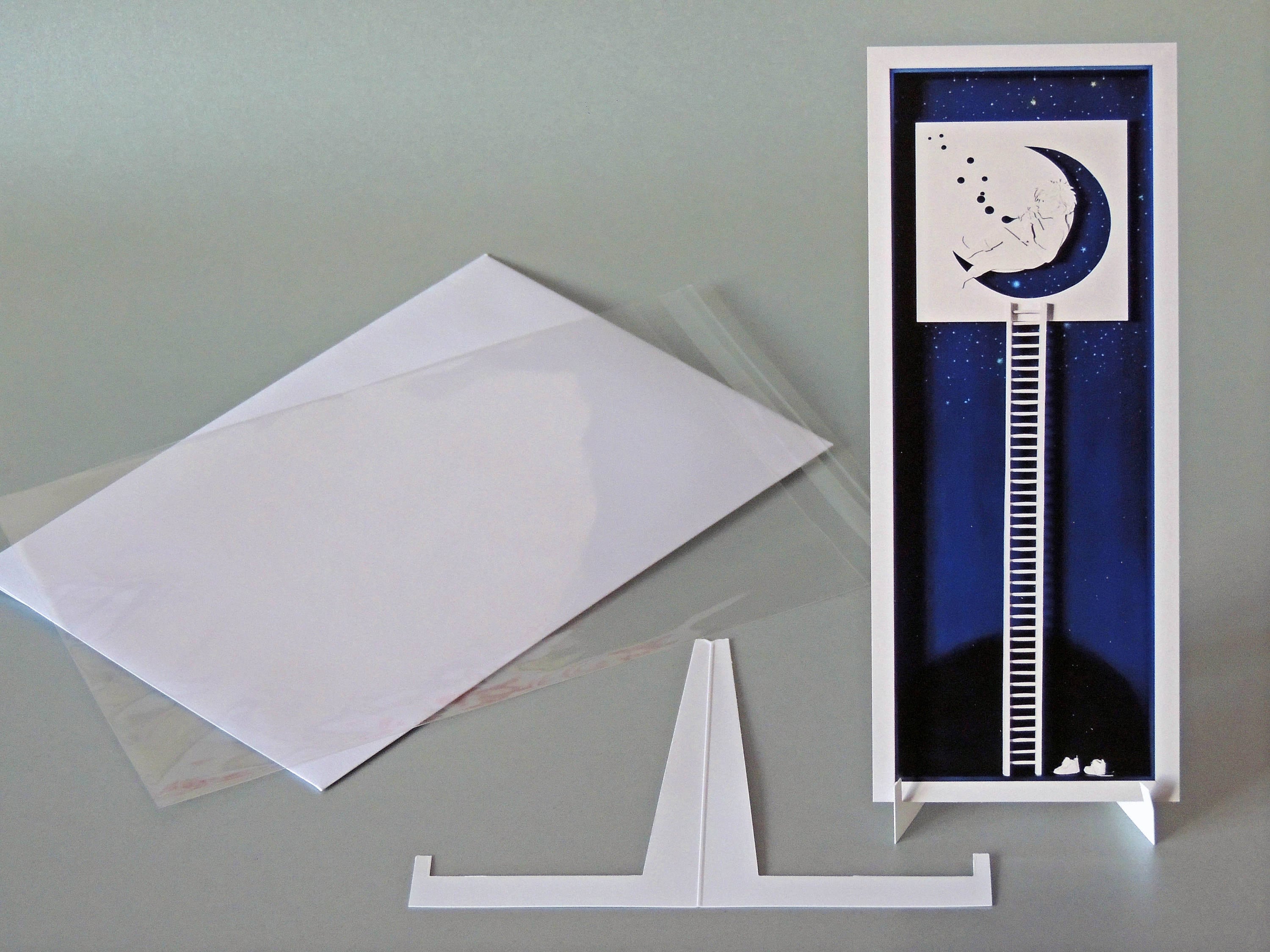 ESCAPE - Paper Cut and Paper Sculpture - Photographic Reproduction on ...
