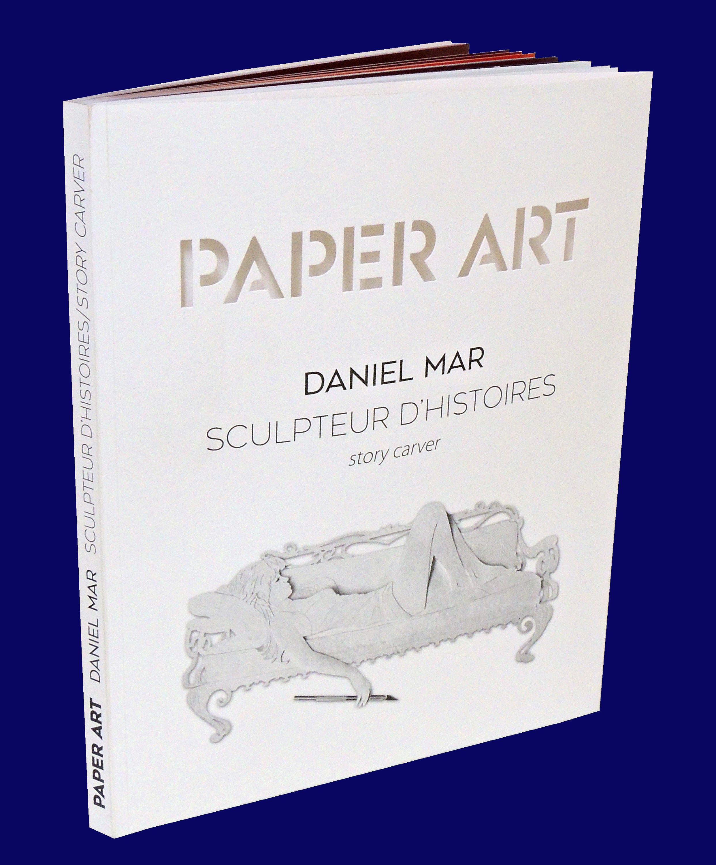 English French BOOK PAPER ART Daniel Mar Sculpteur D'histoires Story ...