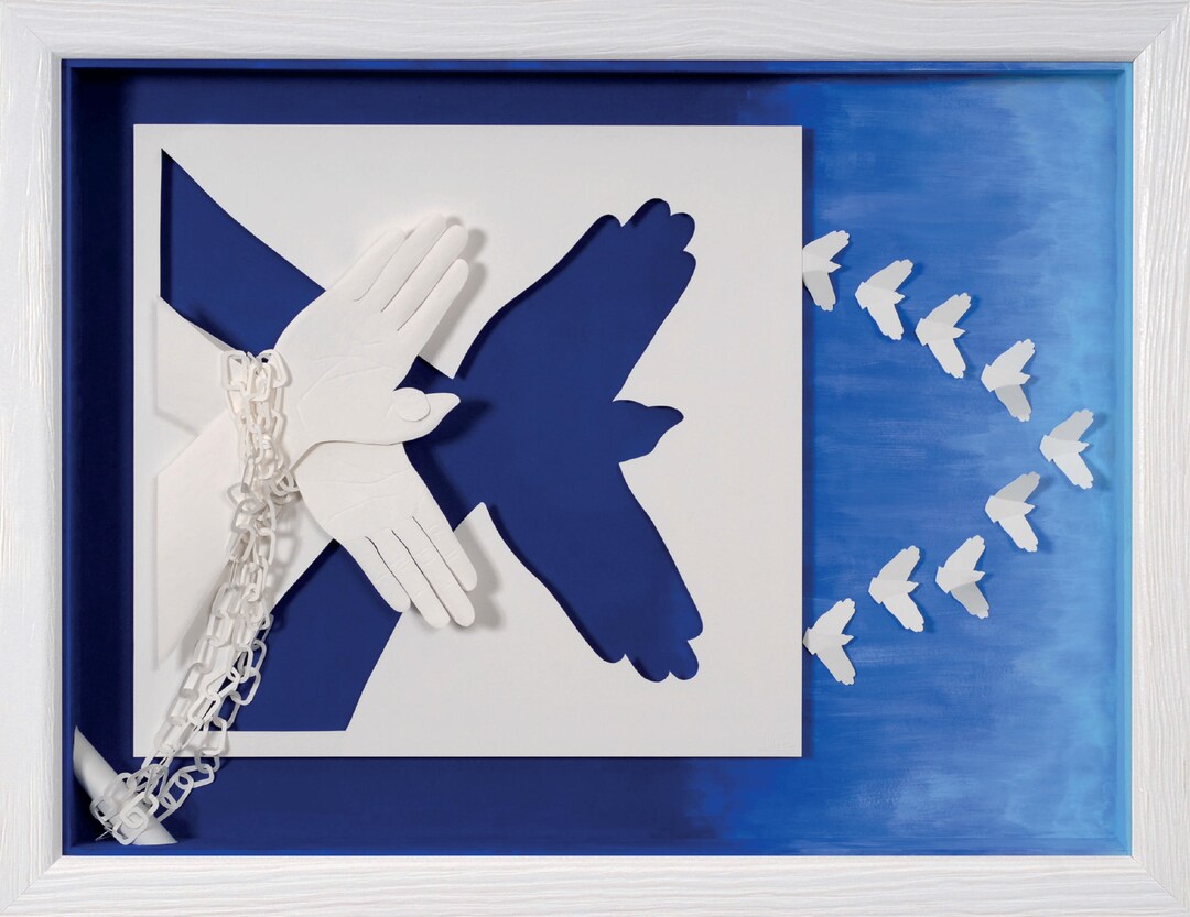 THE SHADOW of HOPE Paper Cut and Paper Sculpture Photographic ...