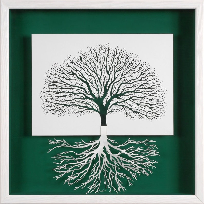 ROOTING Paper Cut and Paper Sculpture Photographic - Etsy