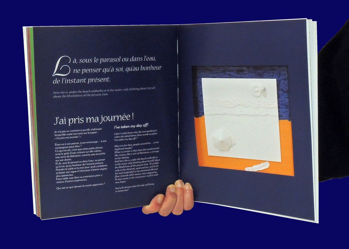 English French BOOK PAPER ART Daniel Mar Sculpteur D'histoires Story ...