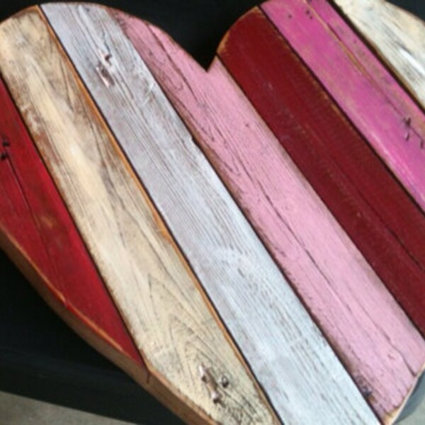 Wooden Pallet Heart - Etsy