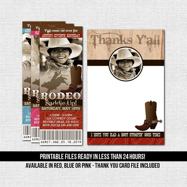 Rodeo Birthday Party - Etsy