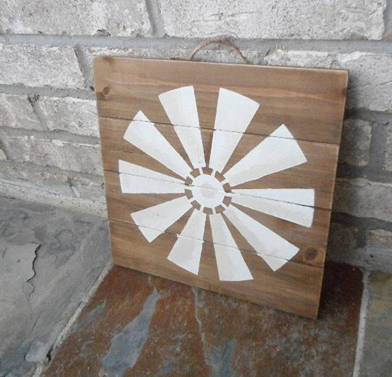 Windmill Wood Sign Windmill Decor Farmhouse Wooden Signs - Etsy