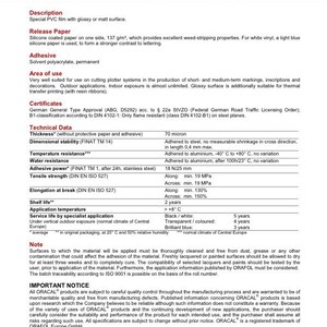 GOLD METALLIC Oracal 651 12in X 12in Sheet, Vinyl Sheets, Oracle Vinyl ...