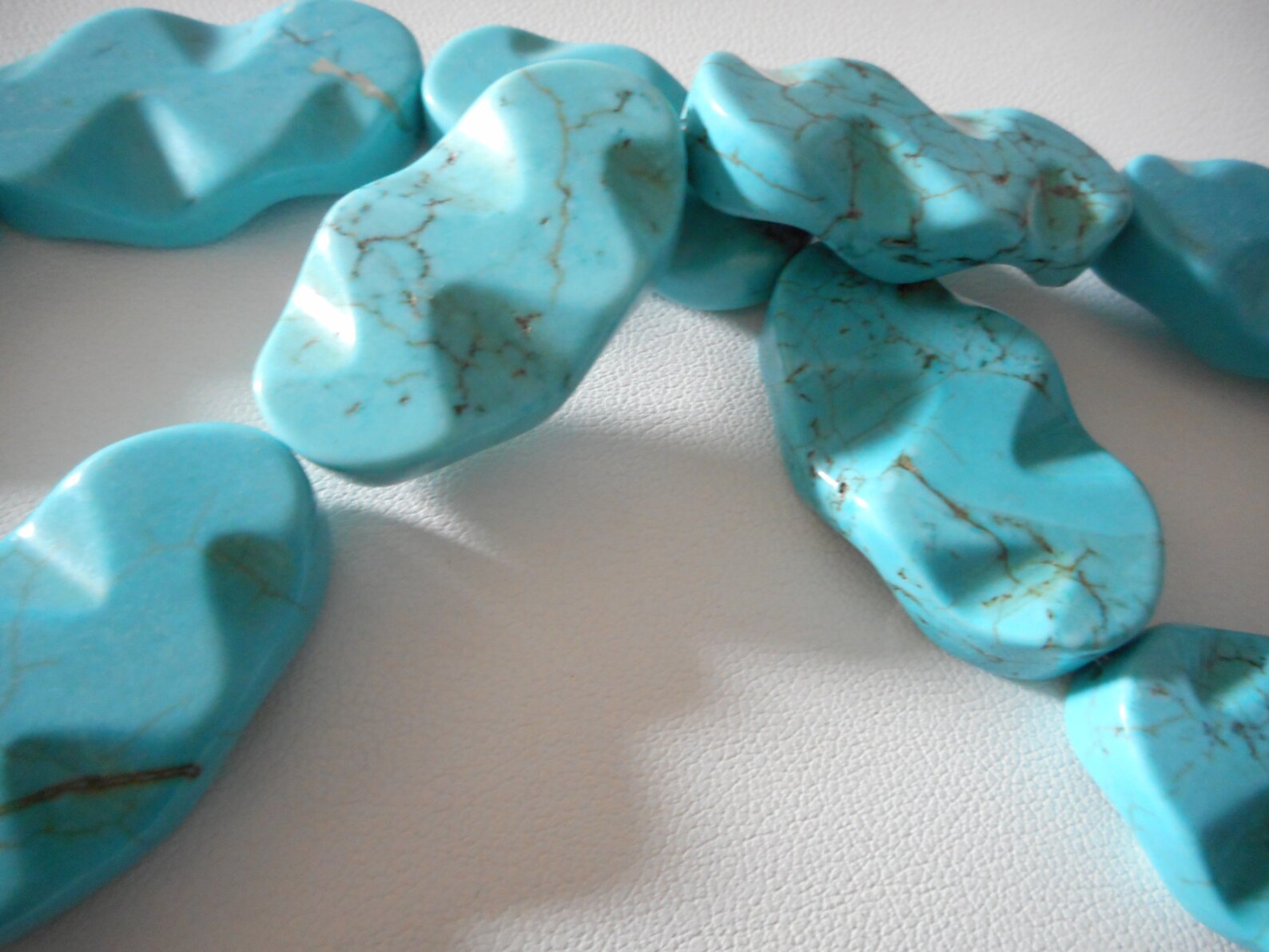 Turquenite Loose Gemstone, Blue Stone Beads, Beading Supplies, Loose ...