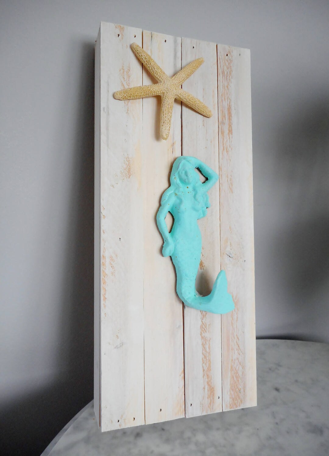 Mermaid Sign, Mermaid Wall Decor, Nautical Decor, Beach House Decor ...