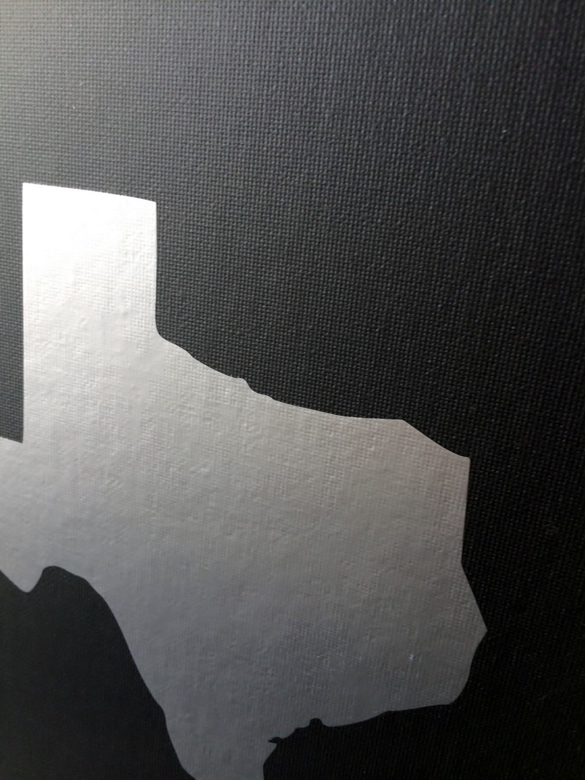 Texas State Print on Canvas Panel Wall Art Texas Sign Texas - Etsy