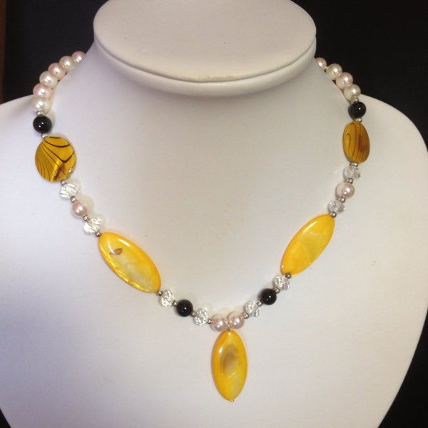 Yellow Jewelry Set - Etsy