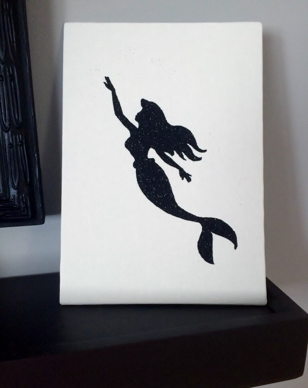 Mermaid Wall Art, Mermaid Sign, Mermaid Art, Nautical Decor ...