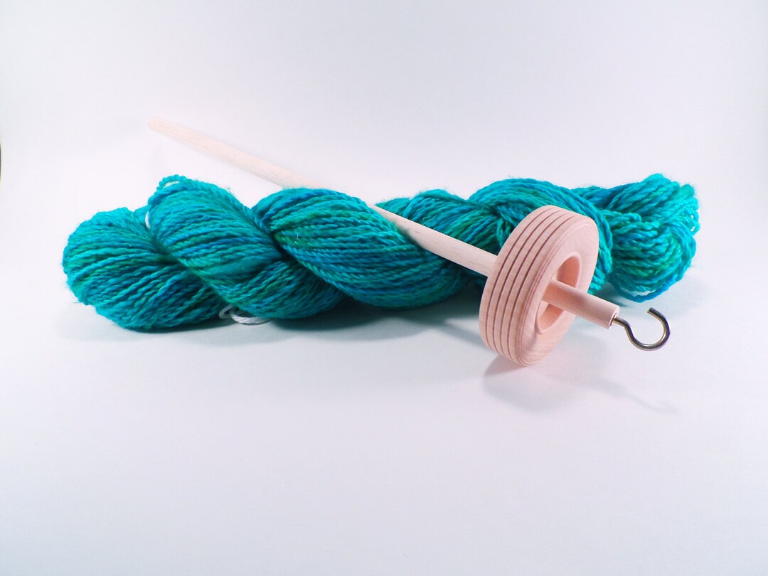Handcrafted Wooden Top Whorl Drop Spindle - Etsy