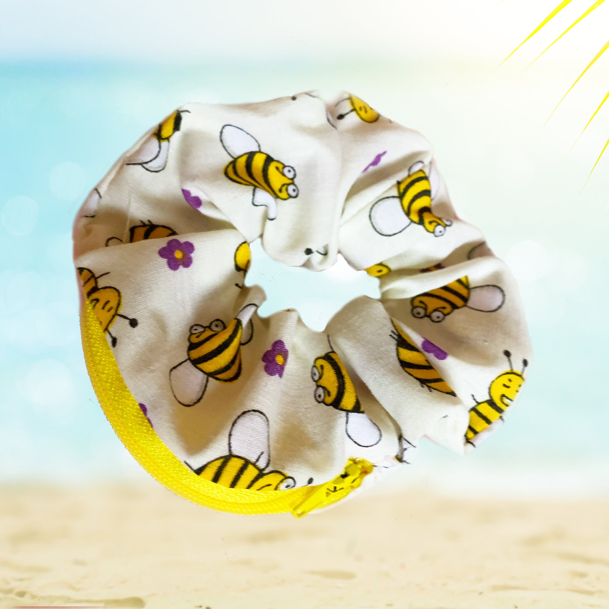 SUMMER PRETTY SCRUNCHIES. Various Scrunchies and Zipper - Etsy UK