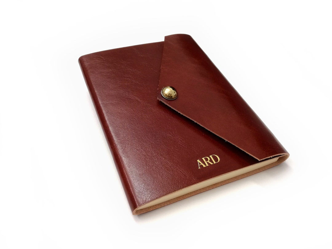 2025 Leather Weekly Planner - Personalized With Your Initials in Gold ...