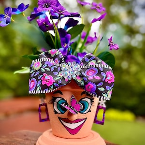 Old Lady Flower Pot - Etsy