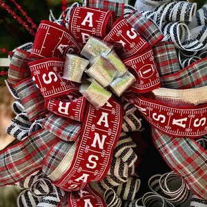 Arkansas Razorback Wreath, Razorbacks, Football Decor, Woo Pig Sooie ...