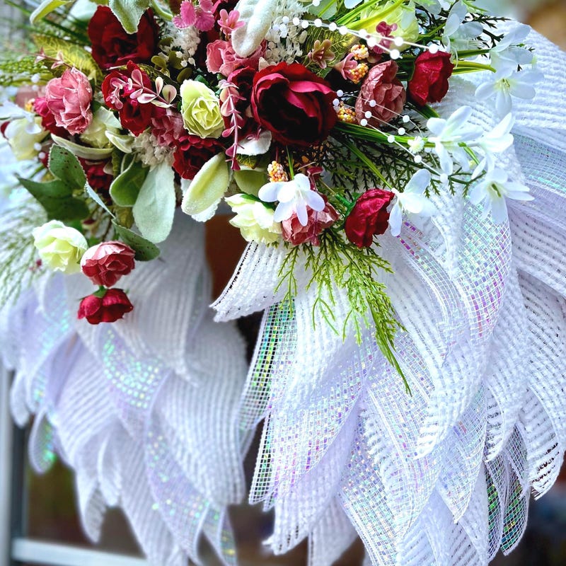 Angel Wing Wreaths - Etsy