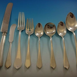 Old London Plain by Gorham Sterling Silver Flatware Set for 12 Service ...