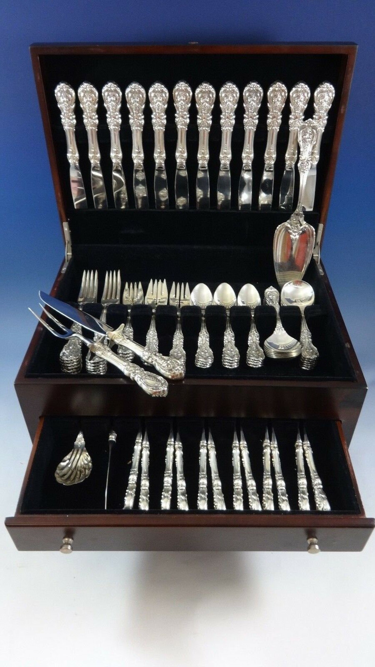 Francis I Reed & Barton Sterling Silver Flatware Service for - Etsy