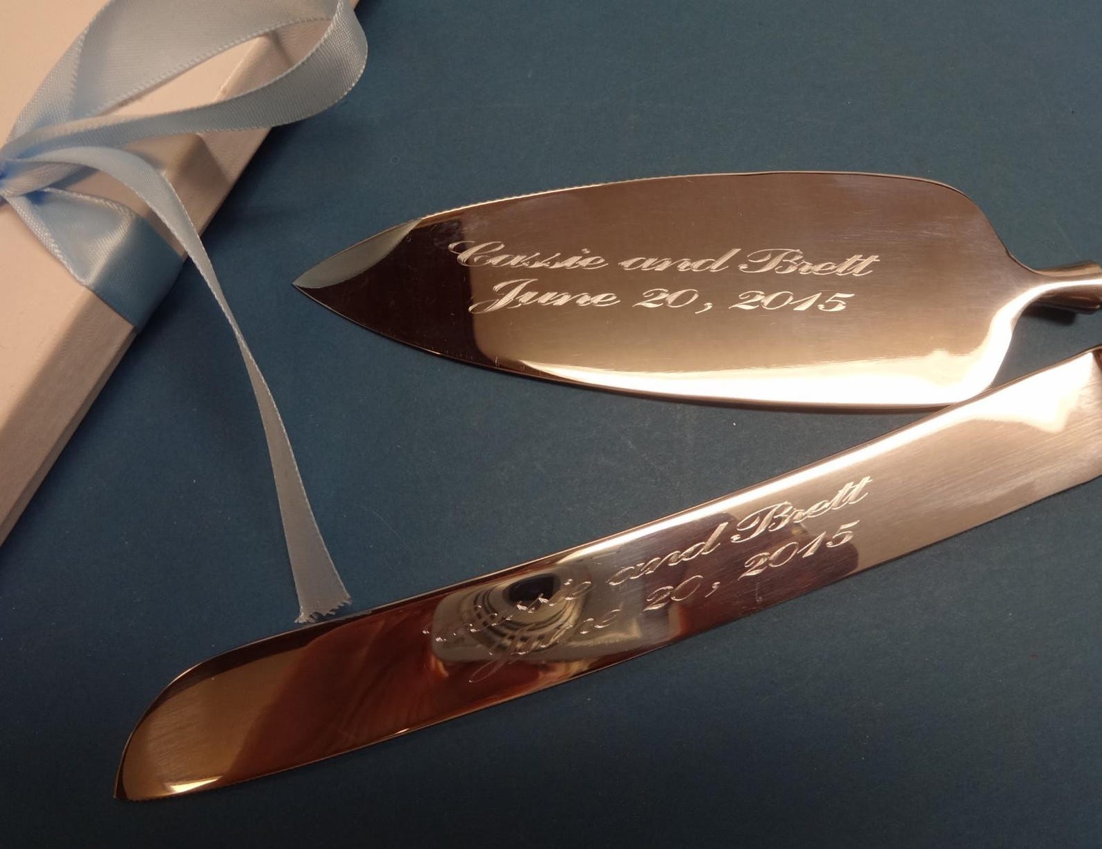 Royal Danish by International Sterling Silver Wedding Cake Knife Custom ...