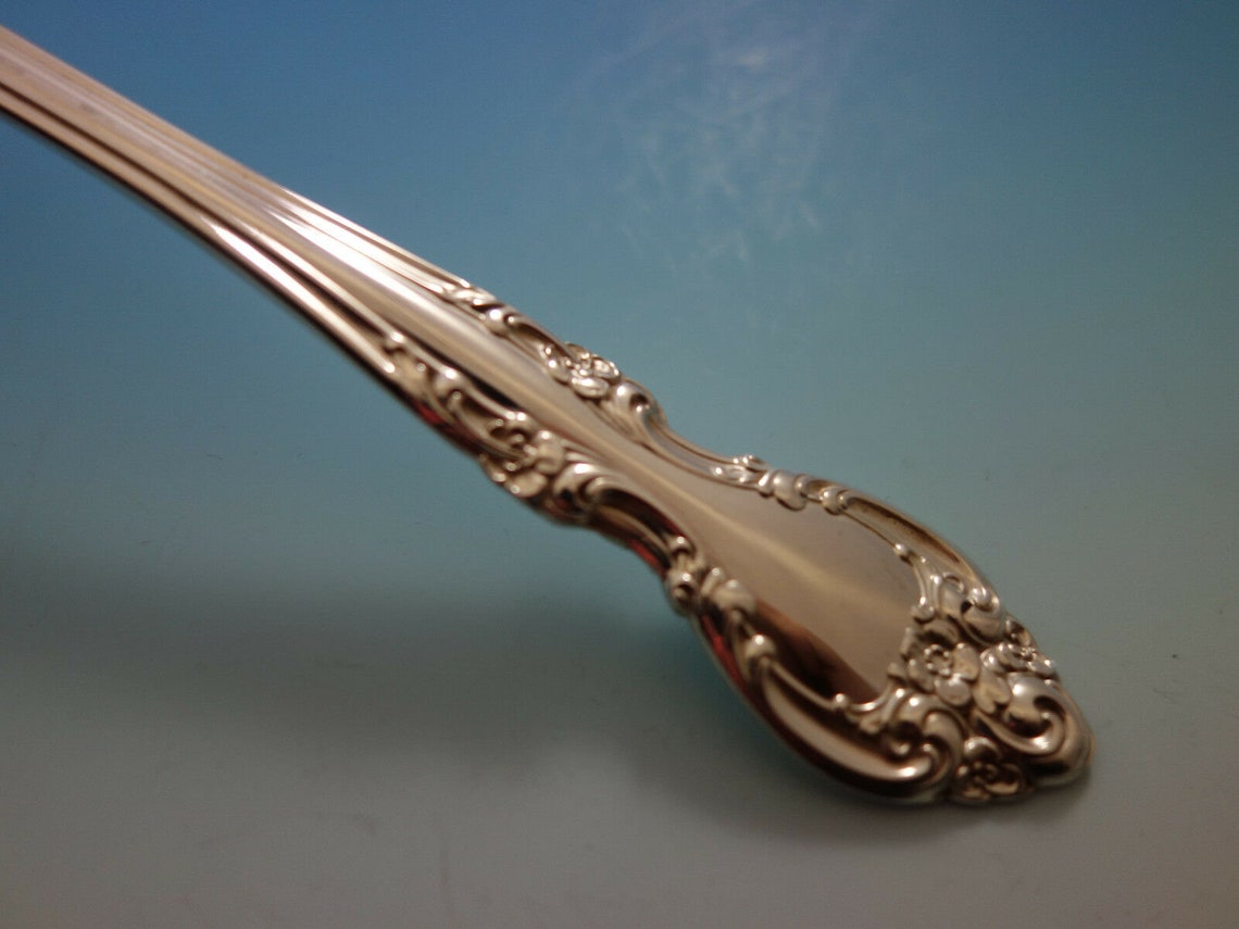 Melrose by Gorham Sterling Silver Flatware Set Service 24 Pieces Place ...
