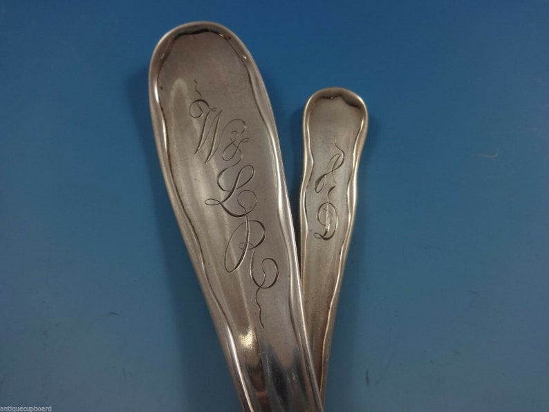 Lap Over Edge Plain by Tiffany & Co. Sterling Silver Flatware - Etsy