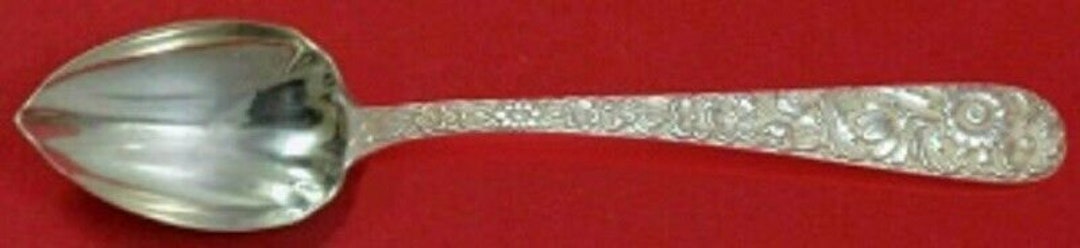 Repousse by Kirk Sterling Silver Grapefruit Spoon Fluted 5 7/8" Custom ...