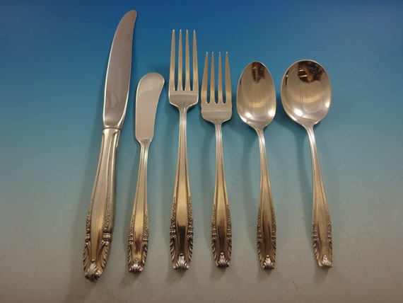 Stradivari by Wallace Sterling Silver Flatware Set for 12 - Etsy