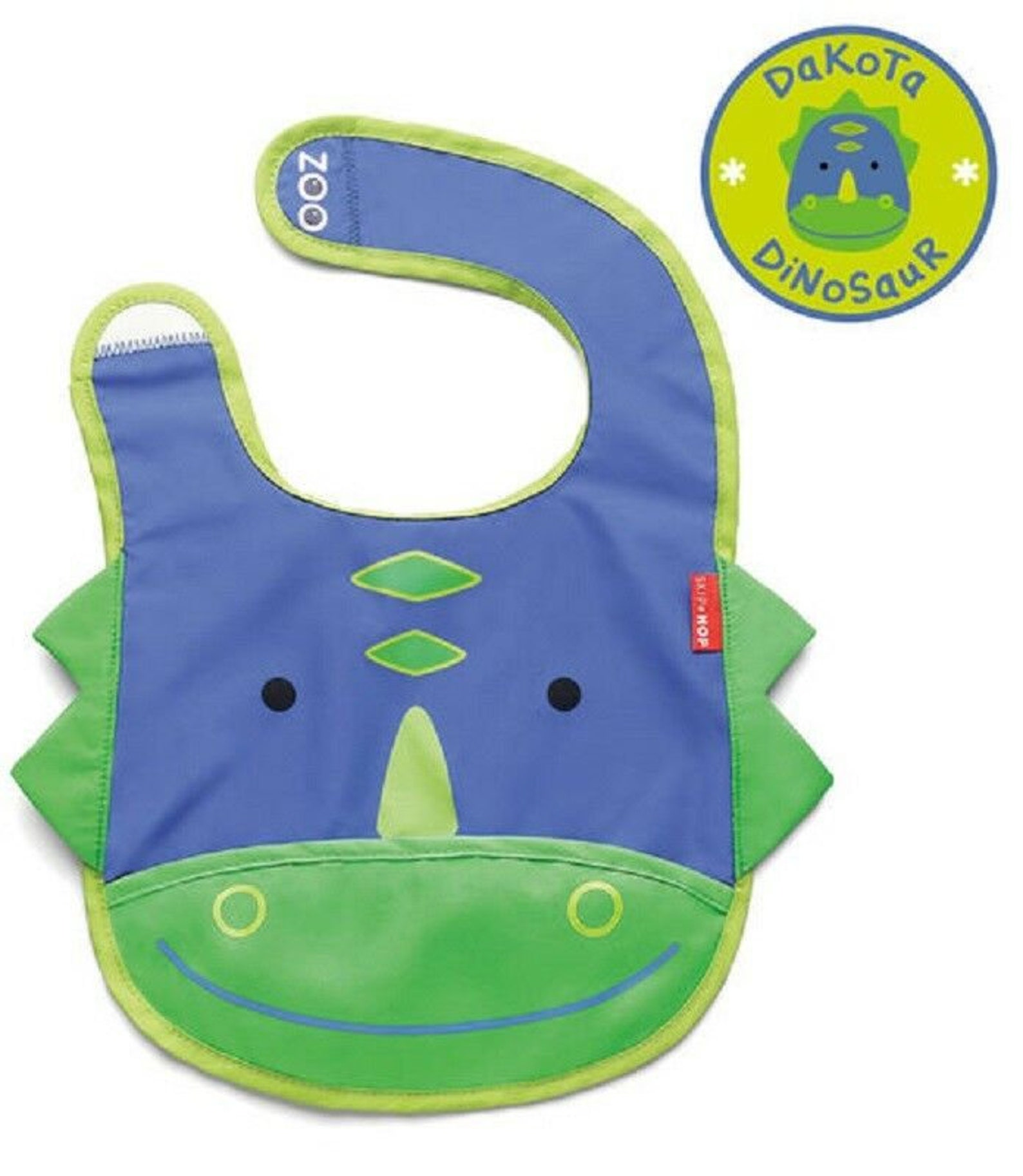 Dinosaur Child Baby Infant Spoon and Bib Gift Set 2pc Sterling | Etsy