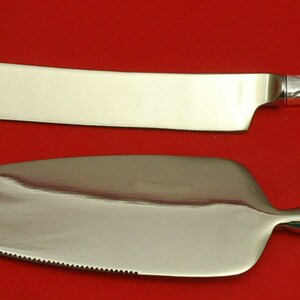 Stradivari by Wallace Sterling Silver Wedding Cake Set Server 2pc ...