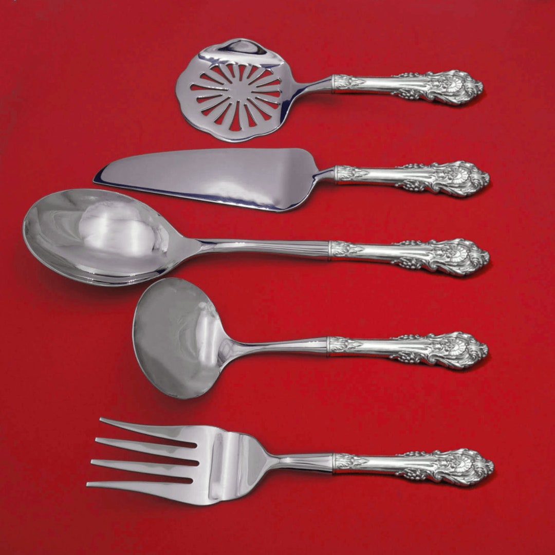 Sir Christopher by Wallace Sterling Silver Thanksgiving Set 5pc HH WS ...