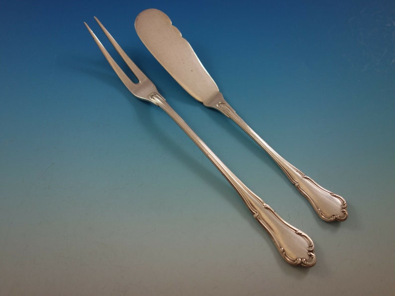 Baroque Aka Barock by Koch & Bergfeld Germany 800 Silver Flatware Set ...