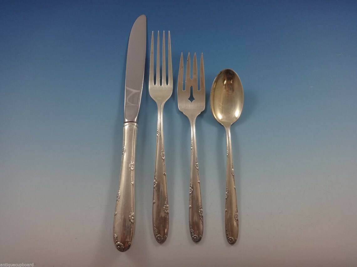 Madeira by Towle Sterling Silver Flatware Service for 12 Set - Etsy