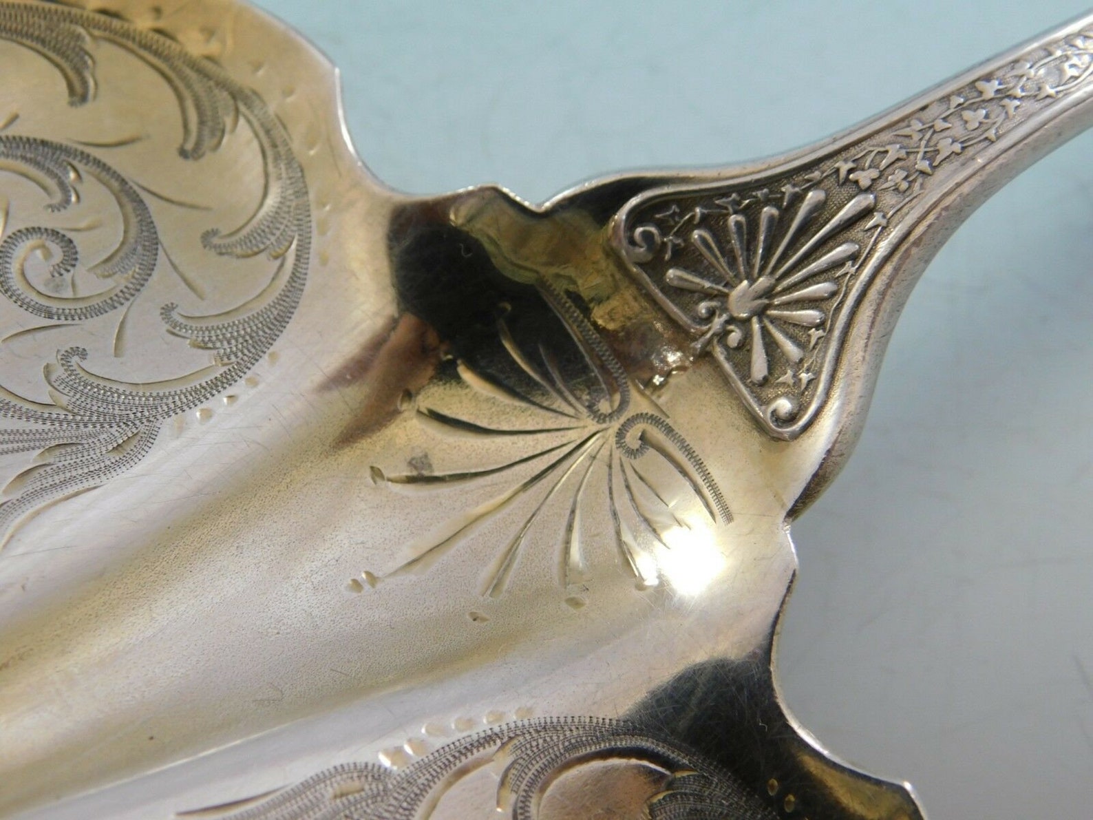 Raphael by Gorham Sterling Silver Spade Server Brite-cut Light | Etsy