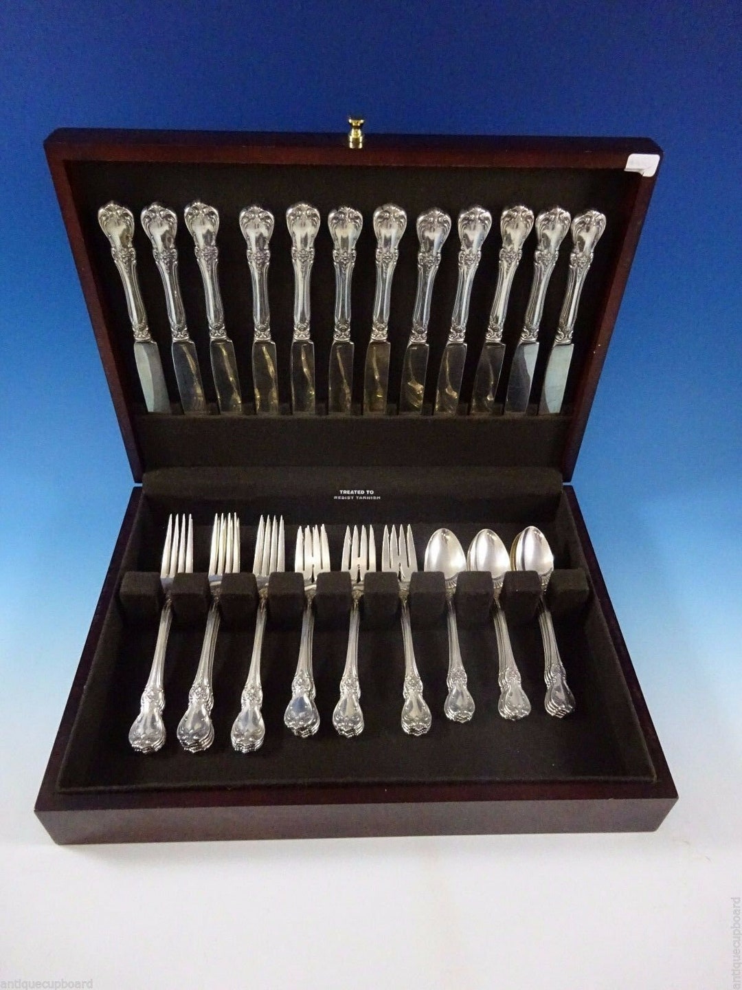 Old Master by Towle Sterling Silver Flatware Set for 12 Service 48 ...