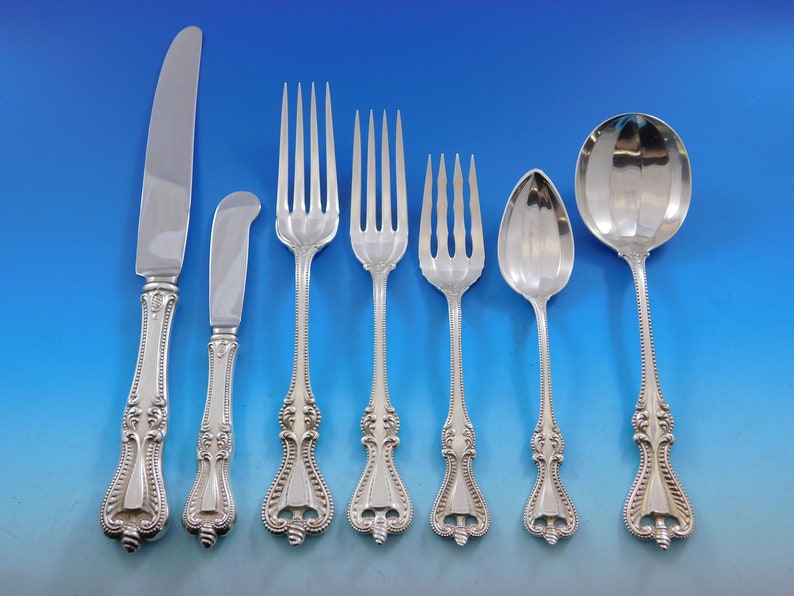 Old Colonial by Towle Sterling Silver Flatware Set for 12 - Etsy
