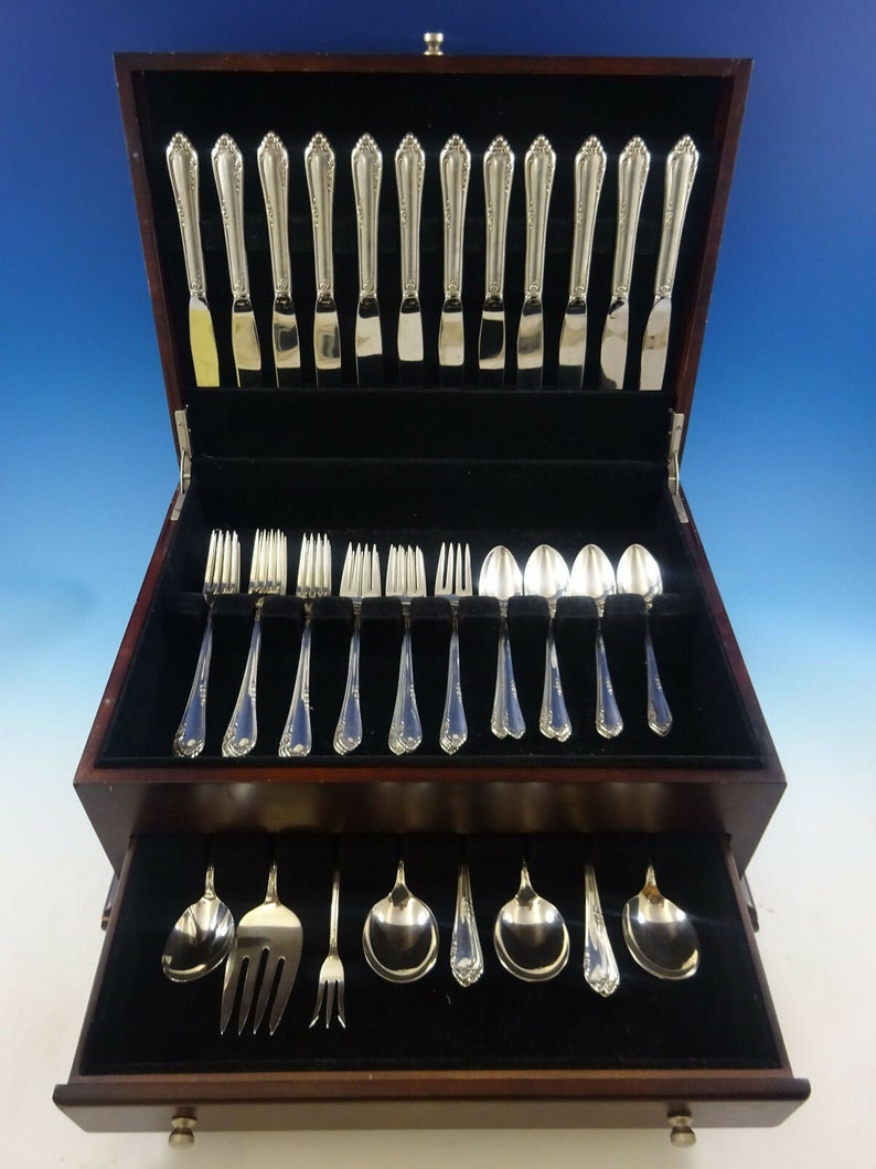 Dancing Flowers by Reed and Barton Sterling Silver Flatware - Etsy