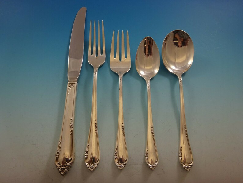 Dancing Flowers by Reed and Barton Sterling Silver Flatware - Etsy