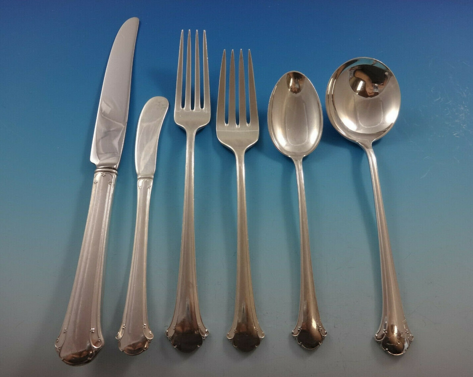 Chippendale by Towle Sterling Silver Flatware Set for 8 - Etsy