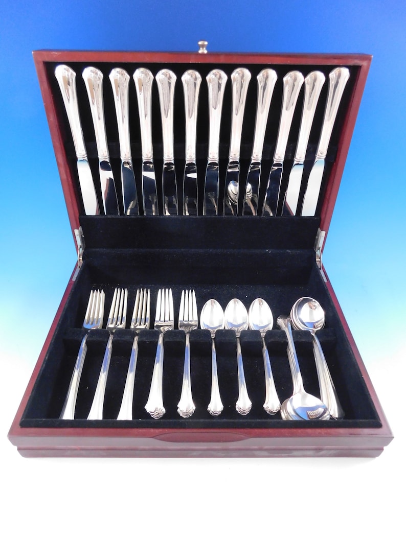 Chippendale by Towle Sterling Silver Flatware Set for 12 Service 60 Pcs ...