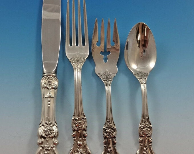 Francis I Reed and Barton Sterling Silver Flatware Service for 4 Set 16 ...