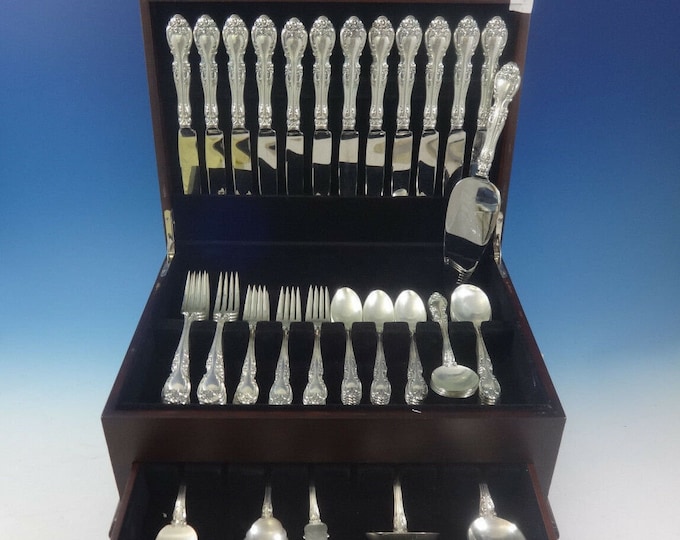 Melrose by Gorham Sterling Silver Flatware Set for 8 Service 32 Pieces ...