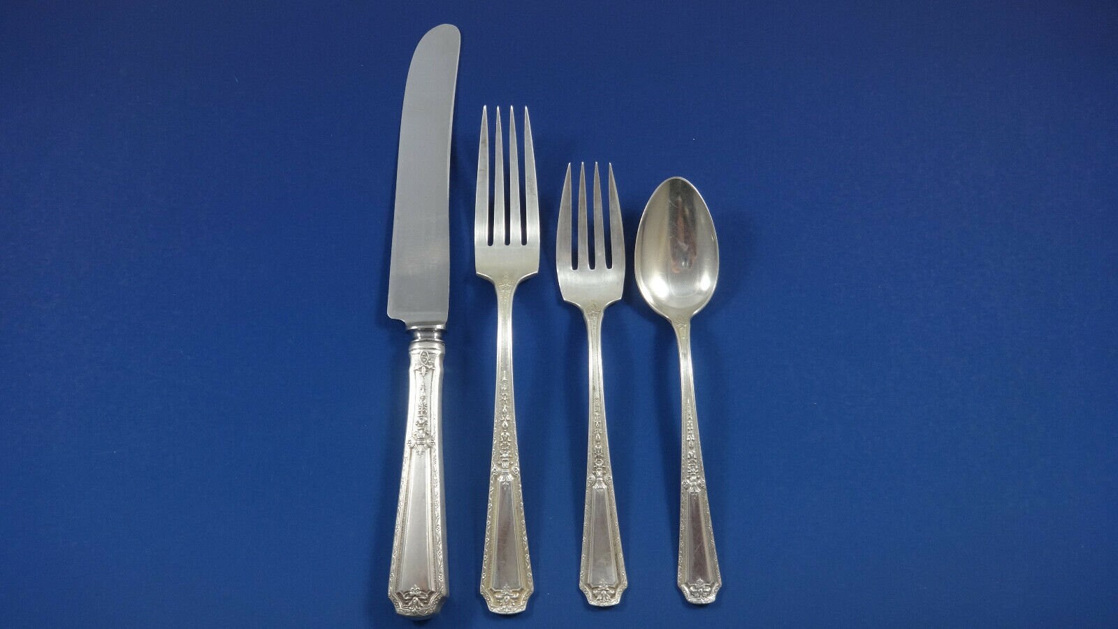 Louis Xiv by Towle Sterling Silver Flatware Set for 12 Service 146 Pcs ...
