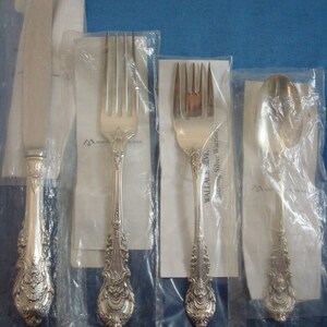 Sir Christopher by Wallace Sterling Silver Flatware Set Service 49 ...